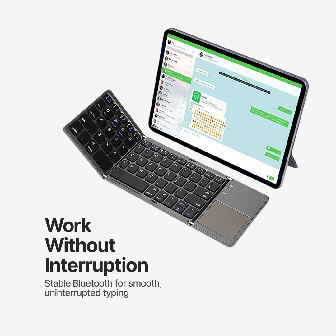 NanoFold Bluetooth Mini Keyboard – BlueBolt Chargers